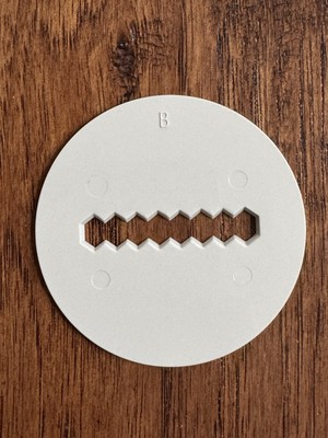 The Pampered Chef Cookie Press #1525 Cookie Disk #8 Replacement Part | eBay