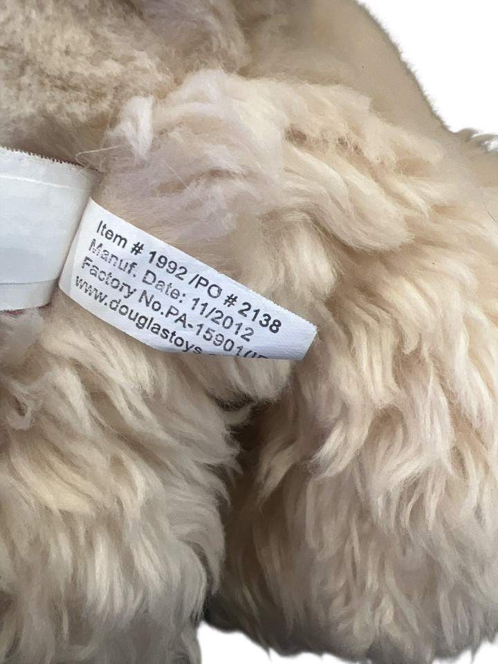 Douglas White Cocker Spaniel (Retired) #1992 Dog Plush Realistic | eBay