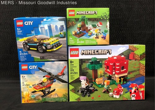 Factory Sealed - Lego Set(s) 21240, 60383, 60411 & 21179 | eBay