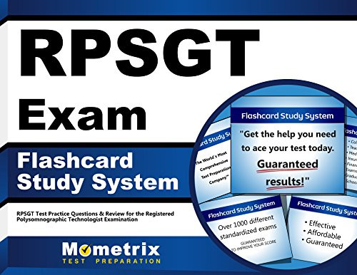RPSGT EXAM FLASHCARD STUDY SYSTEM: RPSGT TEST PRACTICE By Rpsgt Exam ...