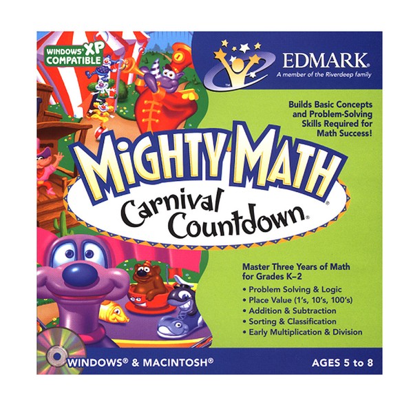 Riverdeep Mighty Math Carnival Countdown for PC, Mac for sale online | eBay