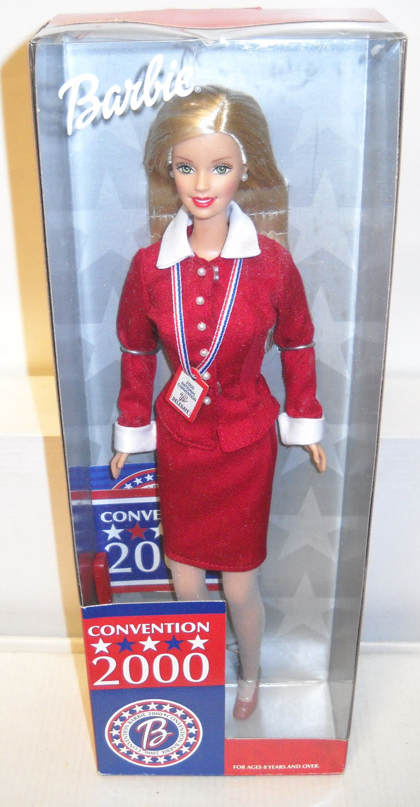 #7353 NRFB Mattel 2000 Convention Republican Barbie Delegate Doll | eBay