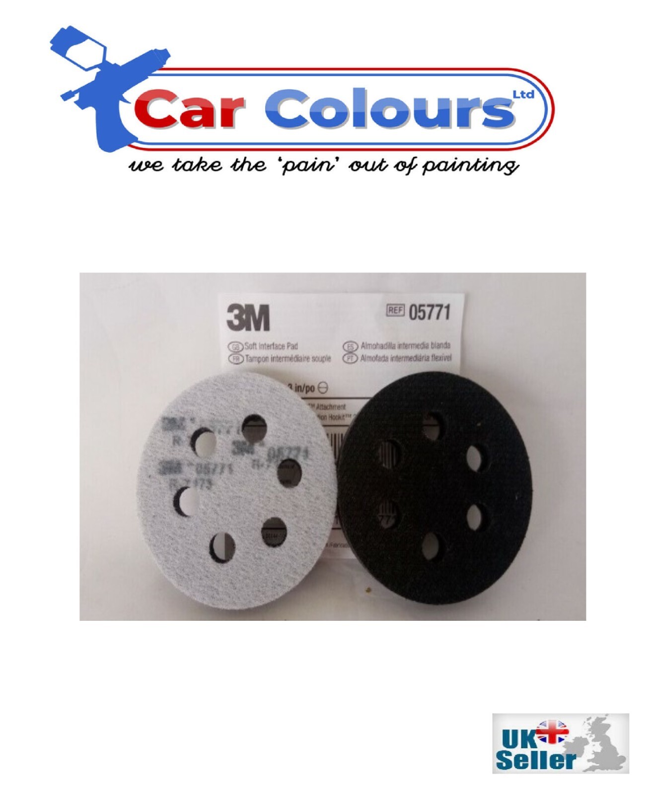 3M+05771+Soft+Foam+Interface+Pad+75mm+EA for sale online | eBay