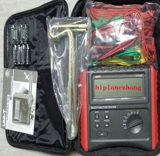 1KV Insulation Earth Ground Resistance Volt. Freq. Cap. Continuity ...