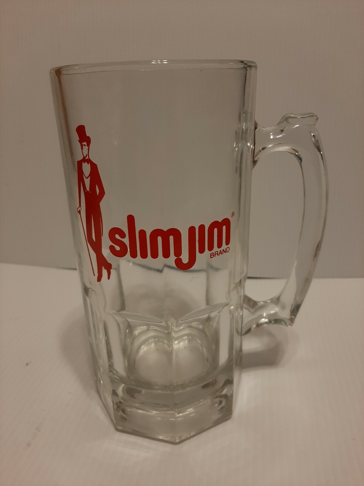 Vintage 1990's Big Slim Jim Glass Mug Stein | eBay