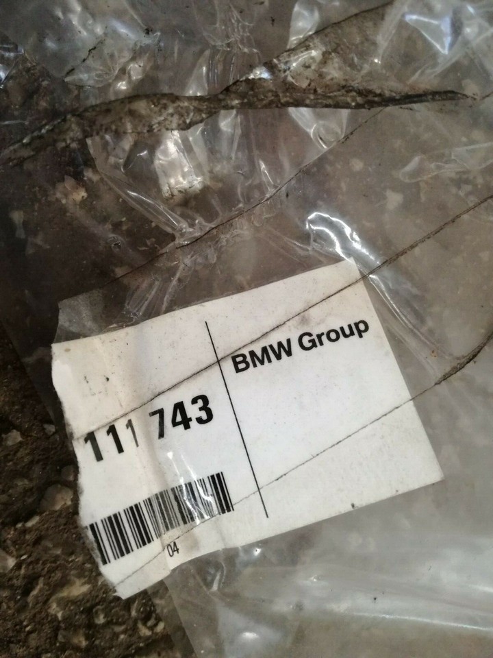 51117111743 Portatarga anteriore (versione Japan) -ORIGINALE- BMW 5 E60 ...