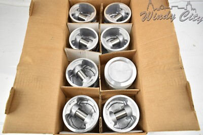 350 BUICK ENGINE PISTON SET ENGINETECH P1504 .060 OVERSIZE | eBay