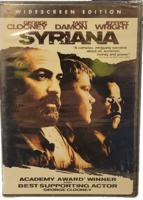 Syriana (DVD 2006 Widescreen) NEW Sealed Clooney Damon Dvd Movie ...
