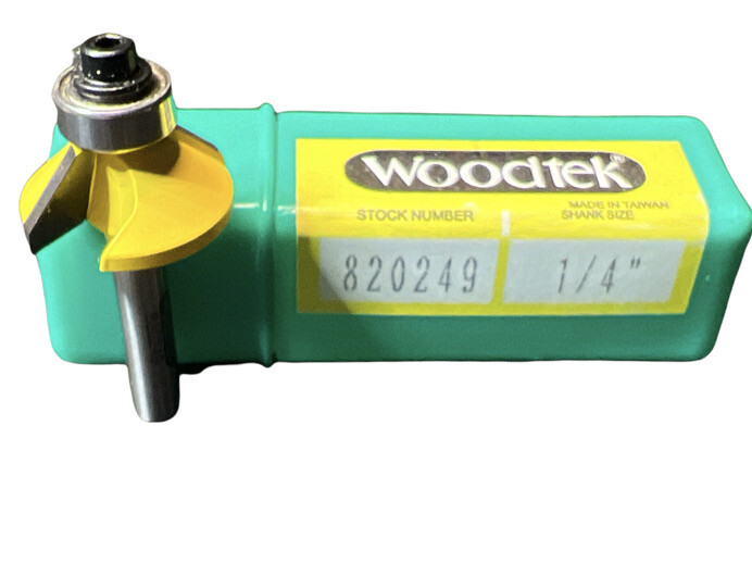 Woodtek 820249 1/4" Carbide Tipped Router Bit | eBay