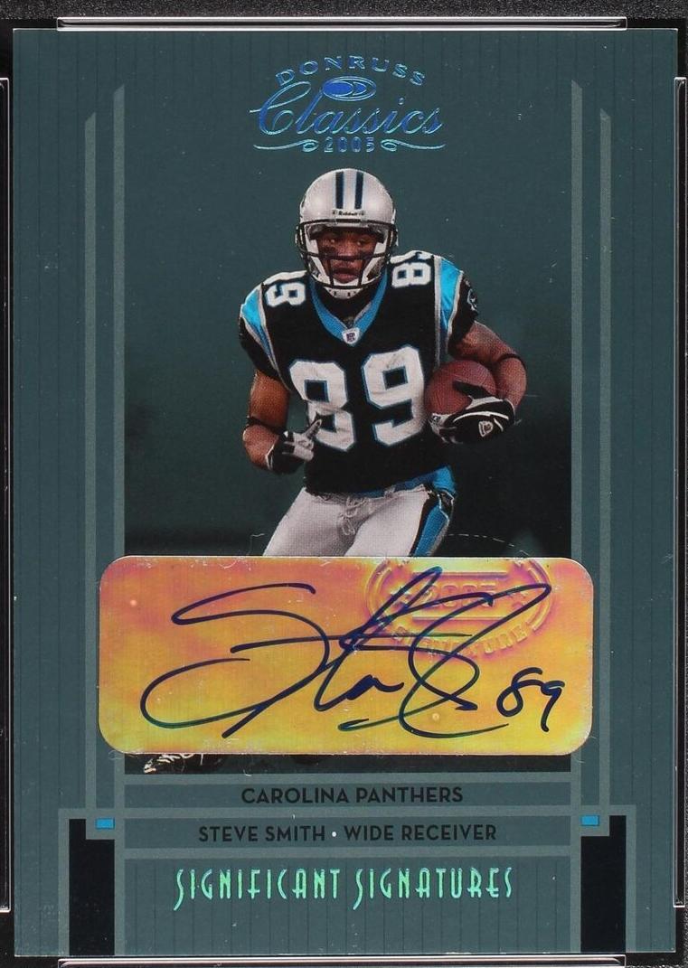 2005 Donruss Classics - Steve Smith #13 Significant Signatures Platinum ...
