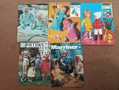 5 Vintage DOLLY PATTERNS | eBay