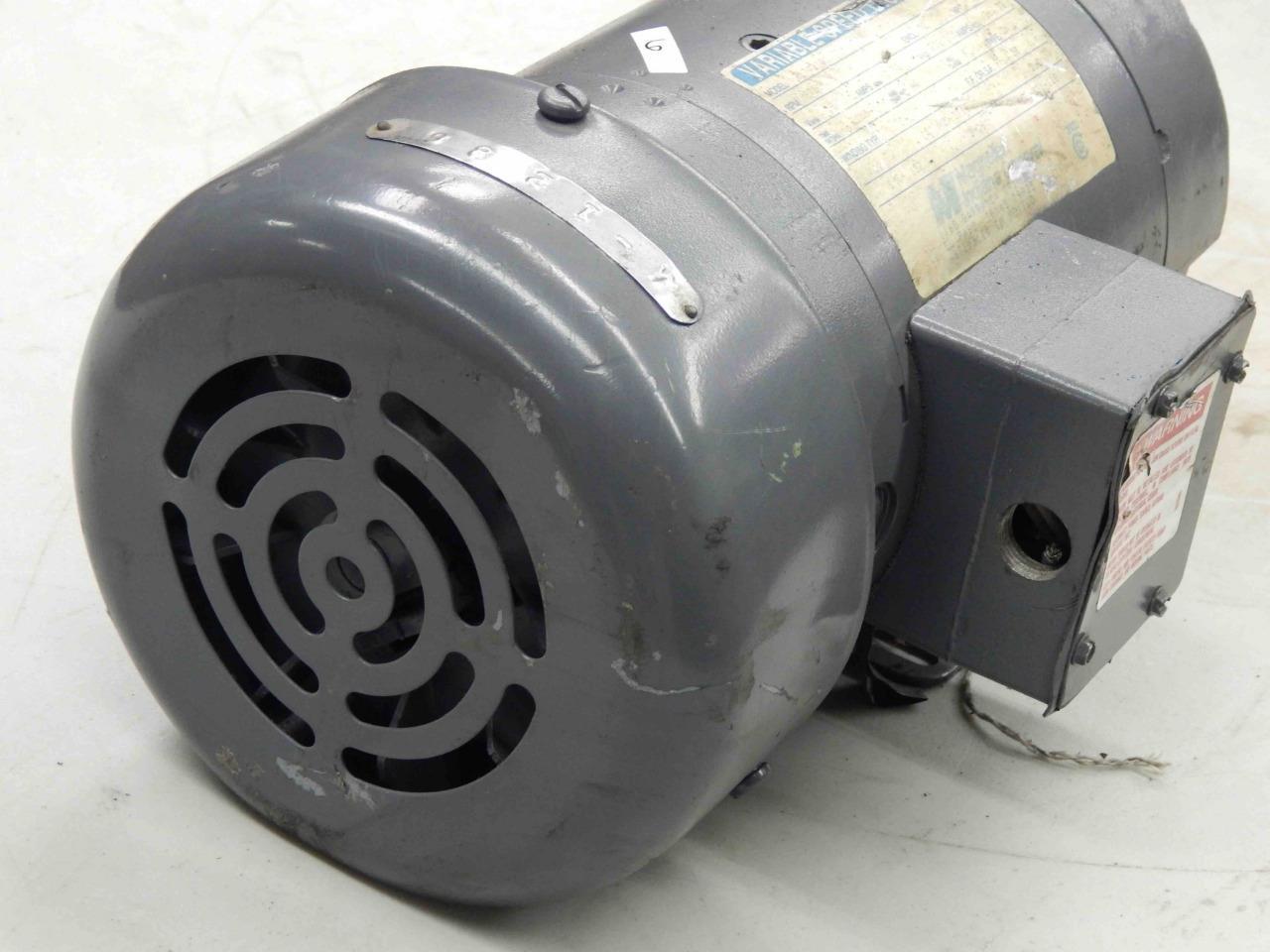 #6 MagneTek Variable Speed DC Motor 21742100 D710 3/4-HP 1750-RPM ...