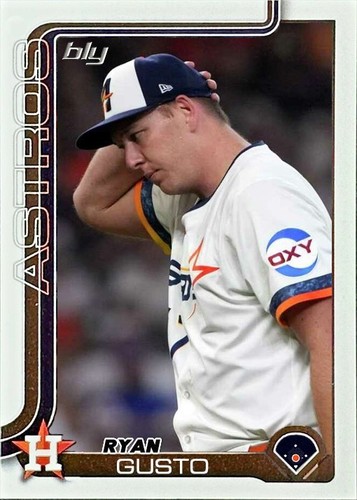 Ryan Gusto - Houston Astros - 2025 Style Custom Card | eBay