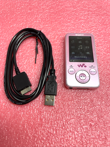 Sony Walkman Digital Media Player NWZ– E436F, /WORKING /4GB /PINK | eBay