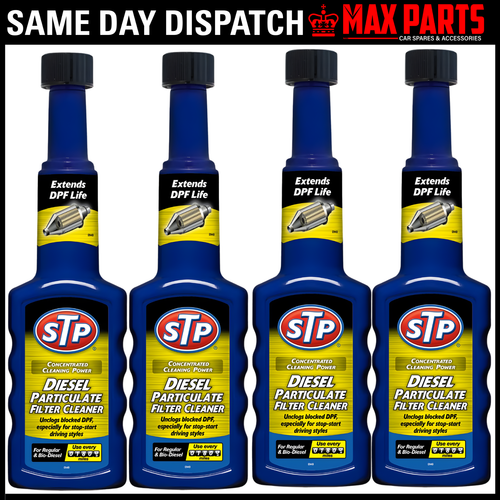 4x STP 200ml Diesel Particulate Filter Cleaner DPF Regeneration ...