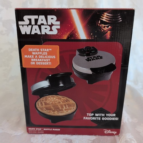 New In Box Star Wars Death Star Waffle Maker Machine Kitchen Disney ...
