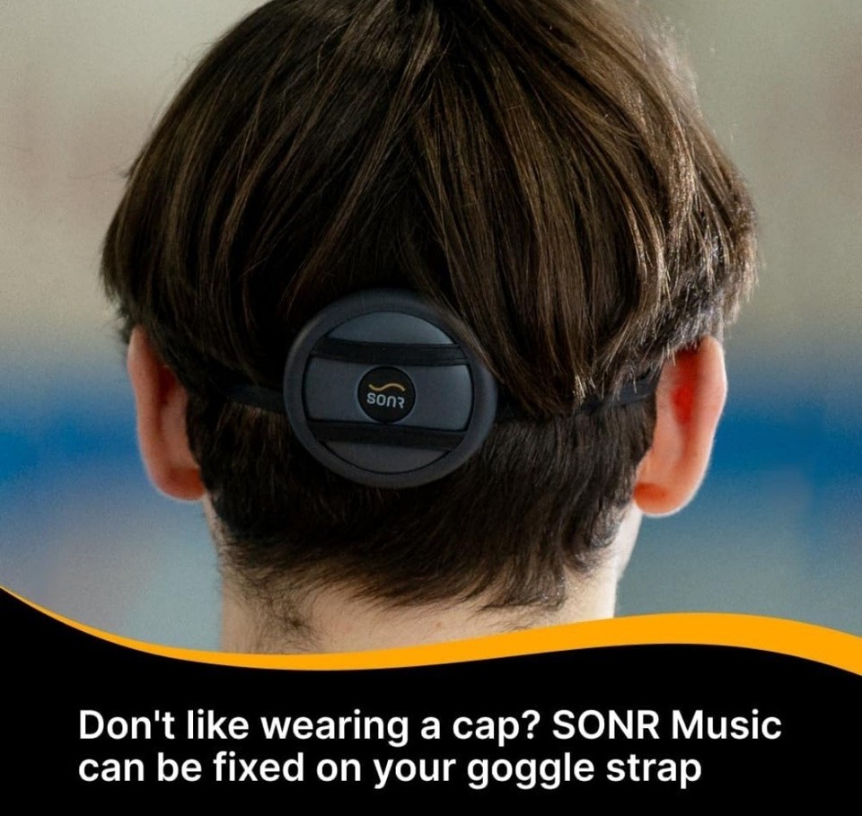 Sonr Music Bone Conduction Music Player MF0458 - Blue, 16gbs ...