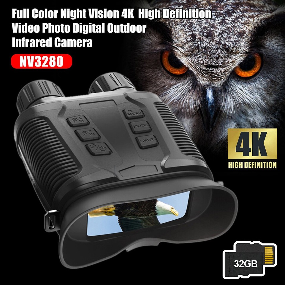 NV3280 Full Color Night Vision 4K D Video Photo Digital Outdoor ...