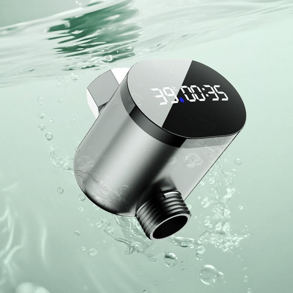 For Baby Bathing Shower Thermometer Bath Temp Meter Downward Water ...