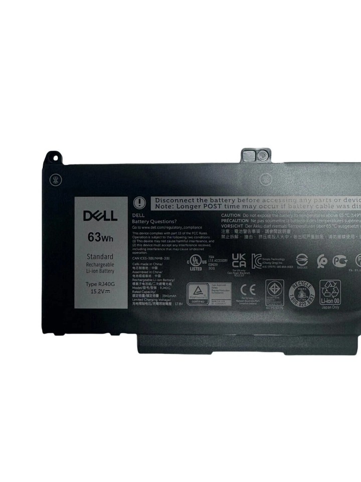 Genuine OEM RJ40G M033W Battery For Dell Latitude 5420 5520 Precision ...