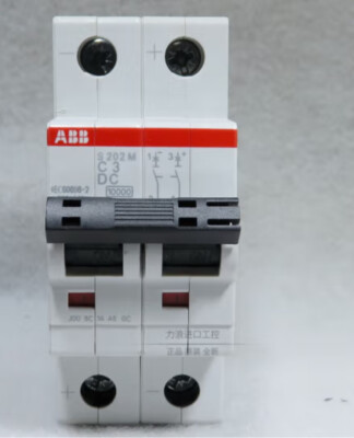 ABB DC Miniature Circuit Breaker 2P 220/440V S202M-C3DC 3A | eBay