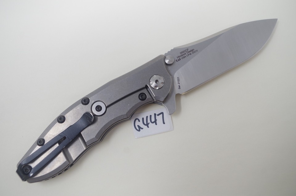 Carbon Fiber ZT Zero Tolerance 0562CF Hinderer USA Made CPM 20CV Pocket Knife | eBay