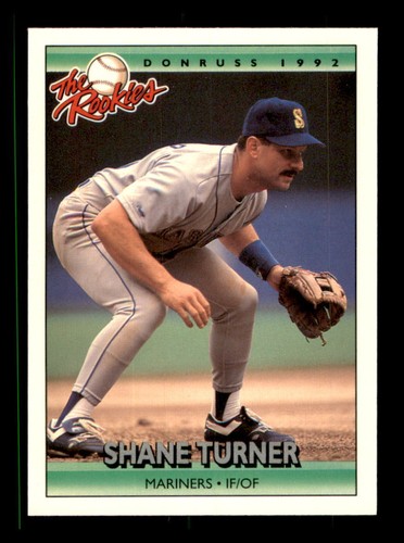 1992 BASEBALL 1992 Donruss The Rookies Shane Turner Seattle Mariners ...