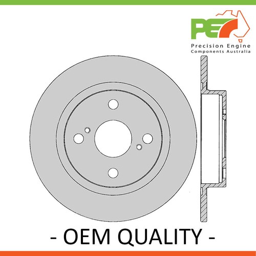 2x New *PROTEX* Disk Brake Rotors - Rear Fits HOLDEN NOVA LE 4D Sdn FWD ...