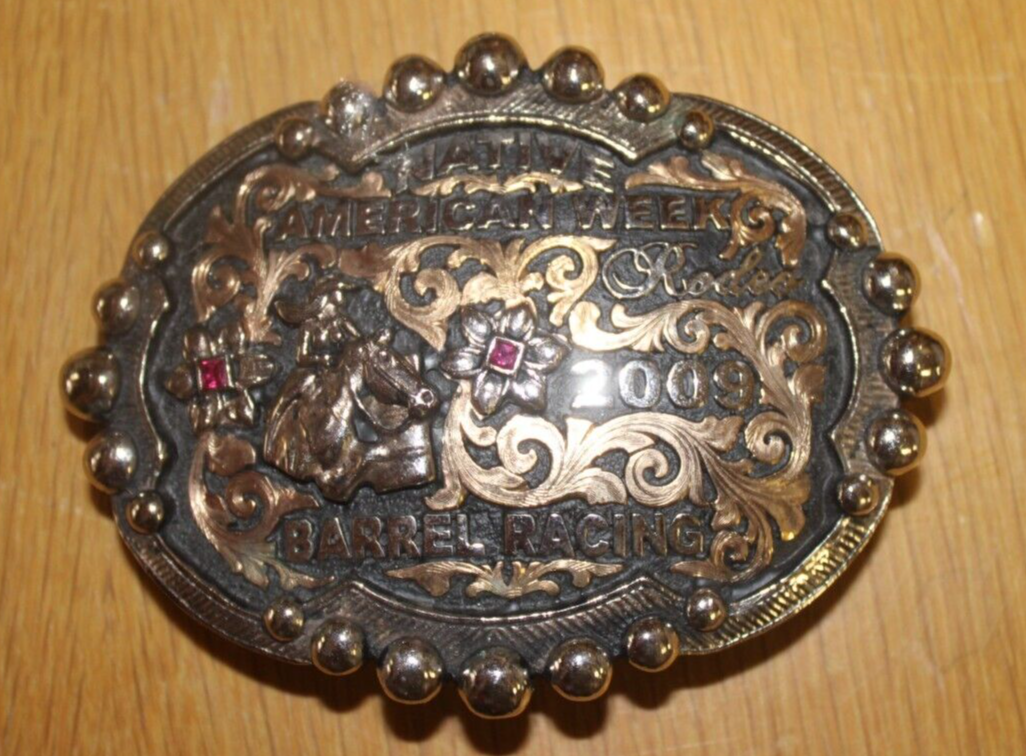 BOB BERG 2009 NATIVE AMERICAN WEEK RODEO BARREL RACING CHAMPIONSHIP ...