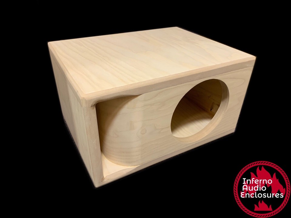 6.5” or 8” Curved Kerf Slot Ported Subwoofer Box Enclosure | eBay