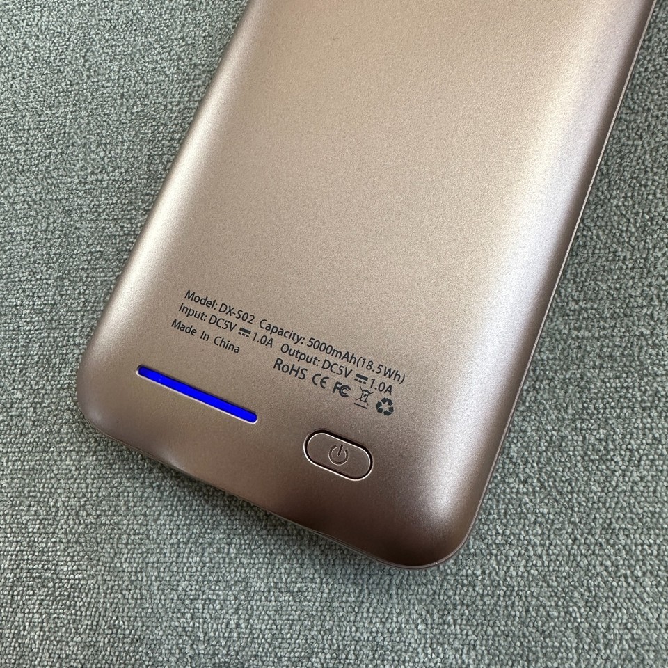 For iPhone XS Max (6.5") - 5,000 mAh Battery Case Charger Power Bank ...
