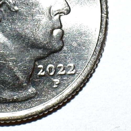 2022 Voto Para La Mujer Quarter Errors Collectable Double Die Coin ...