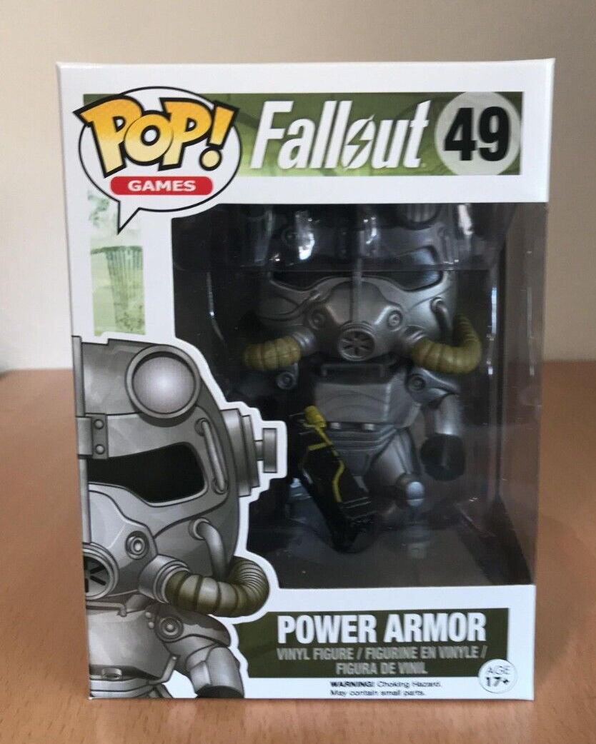 Fallout 4: Power Armor Funko POP Vinyl Figure w/ POP Protector * NEW ...