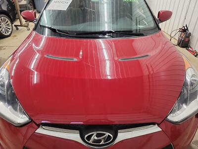 12-17 HYUNDAI VELOSTER FRONT HOOD PANEL BONNET BOSTON RED PAINT P9R | eBay