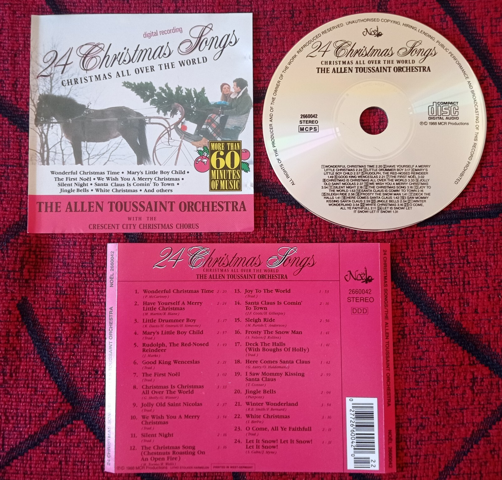 THE ALLEN TOUSSAINT ORCHESTRA *24 Christmas Songs - All Over The World ...