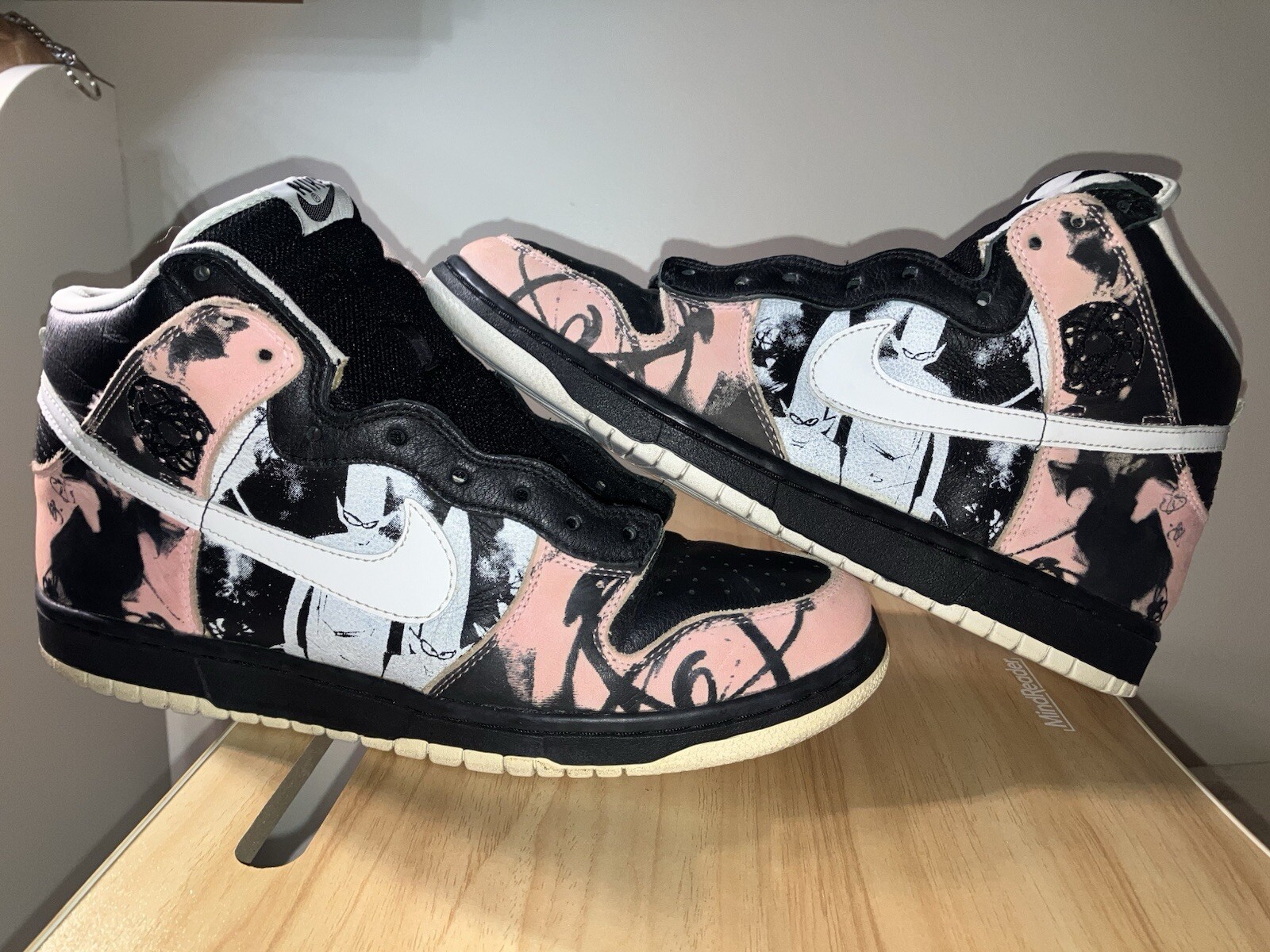 USED- 2004 Nike SB Dunk High Pro x UNKLE Dunkle Futur… - Gem