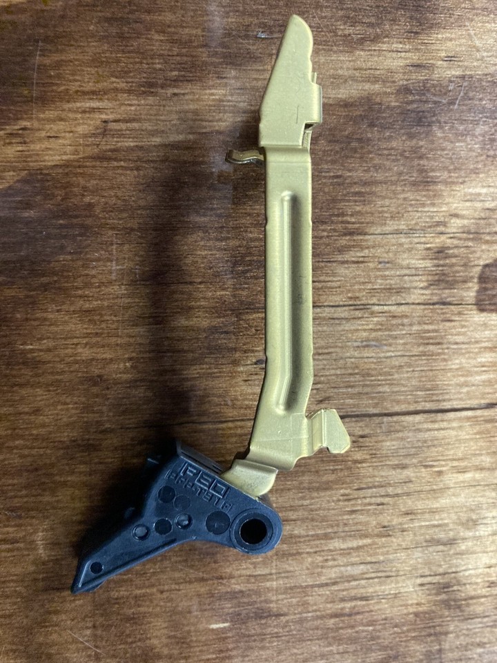 Flat Face Polymer Trigger Assembly Upgrade for Glock Gen 1 2 3 4 TiN ...