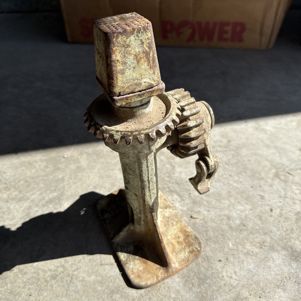 Antique Cast-Iron Screw Jack From (FORD Model T Model A) | eBay