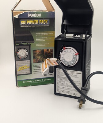Intermatic Malibu ML88T Low Voltage Transformer Automatic Timer 88W No ...
