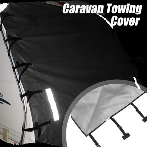 Caravan Front Towing Cover Weatherproof RV Front Protector with ...
