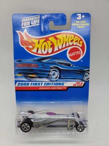 Mattel Hot Wheels 2000 First Editions Series 095 Greased Lightning ...