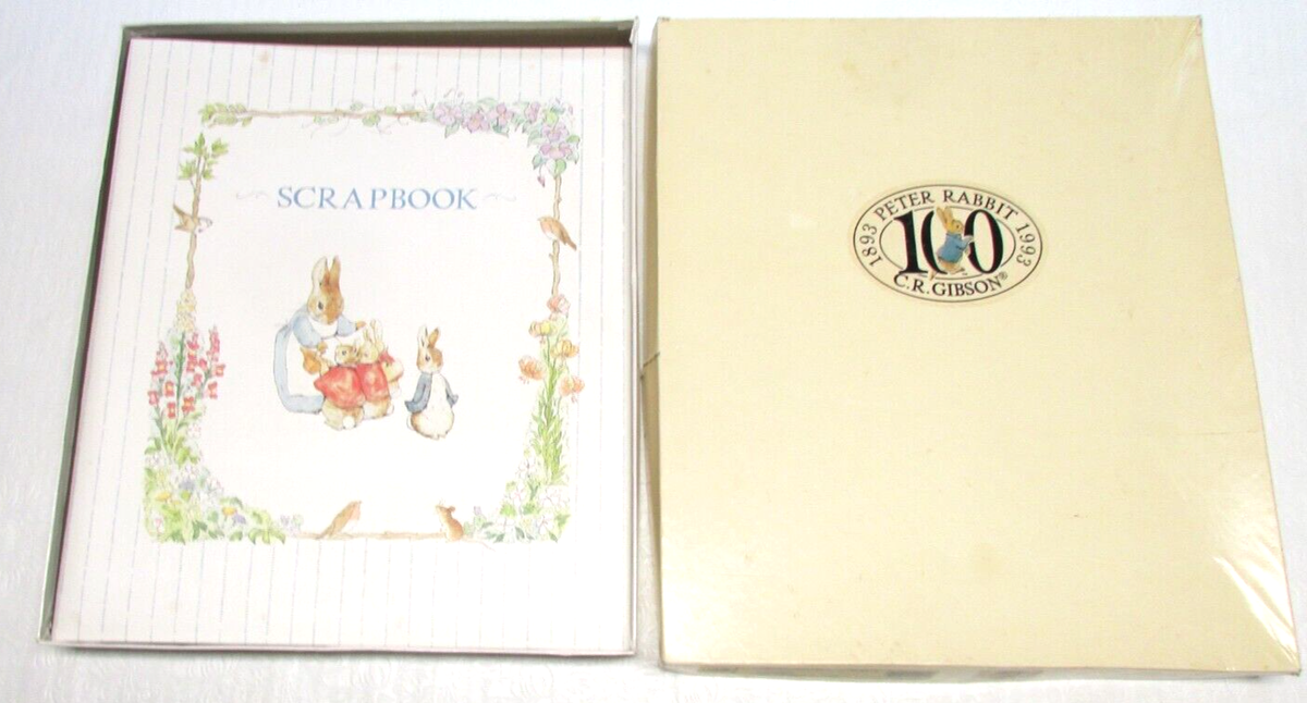 Peter Rabbit Scrapbook Paper Tutorial 2/4 Peter Rabbit Folio Mini