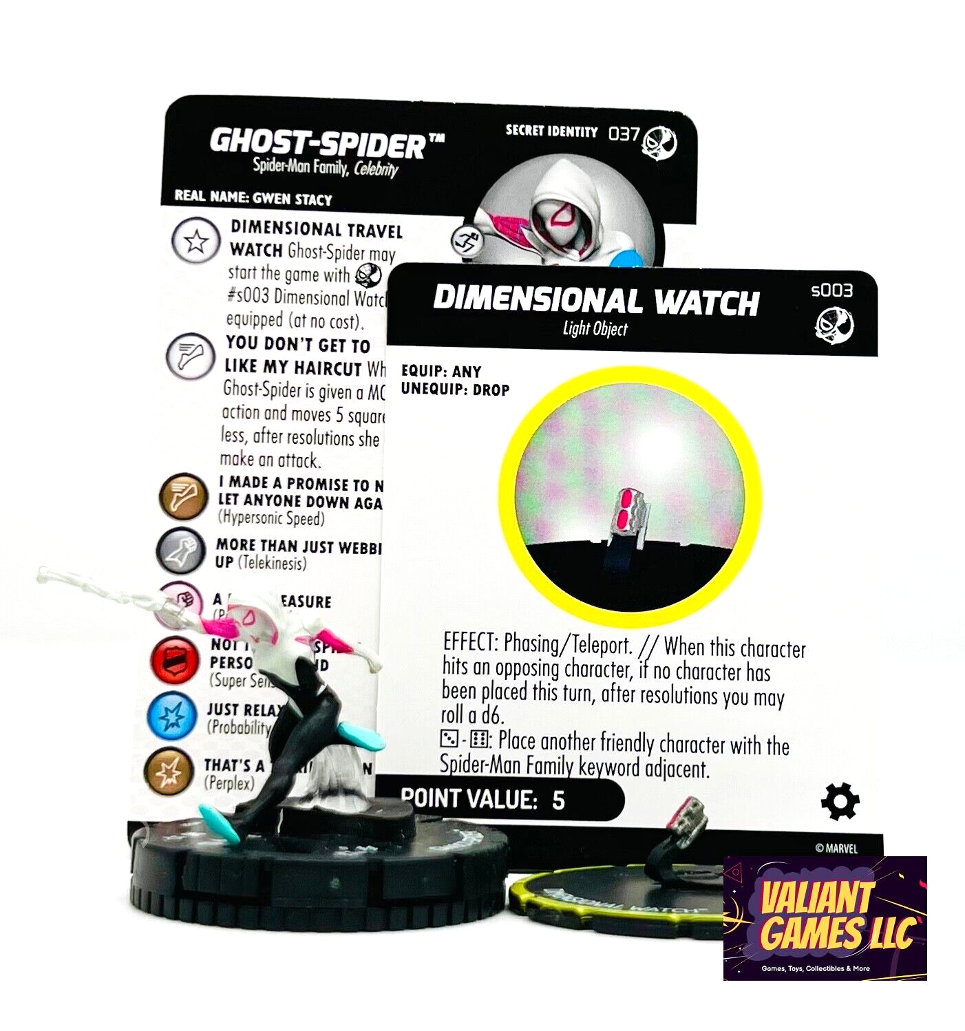 Marvel Heroclix Ghost-Spider #037 Dimensional Watch #s003 Absolute ...