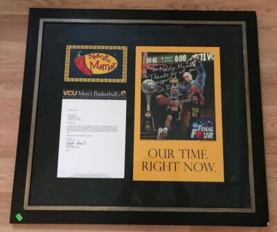 VCU Rams 2011 NCAA Basketball Final Four Shaka Smart Signed Matted ...