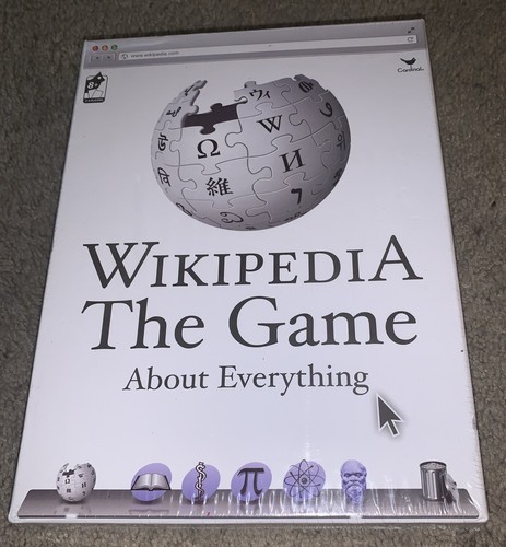 Wikipedia The Game About Everything~New~Sealed 47754912012| eBay