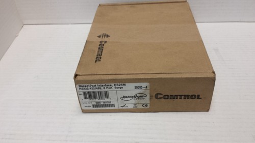 New Comtrol 30085-4 Rocketport 8 Port DB25M w/surge & ESD Retail Boxed ...