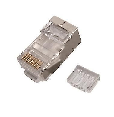 WP Europe Pack de 10 Pièces Fiche Modulaire Cat.6 Stp Rigide WPC-MDP ...