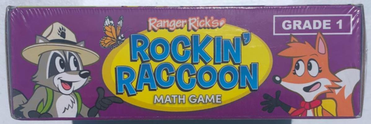 New ROCKIN RACOON MATH GAME 2-4 Players Ages 5+ Grade 1 Ranger Rick ...