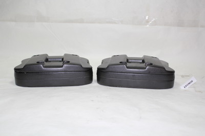 Harley rocker box covers Evo BLACK Dyna Softail FL FXRT FXRP FXRD XL ...
