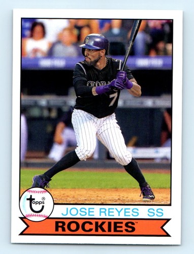 2016 Topps Archives Jose Reyes Colorado Rockies #114 | eBay